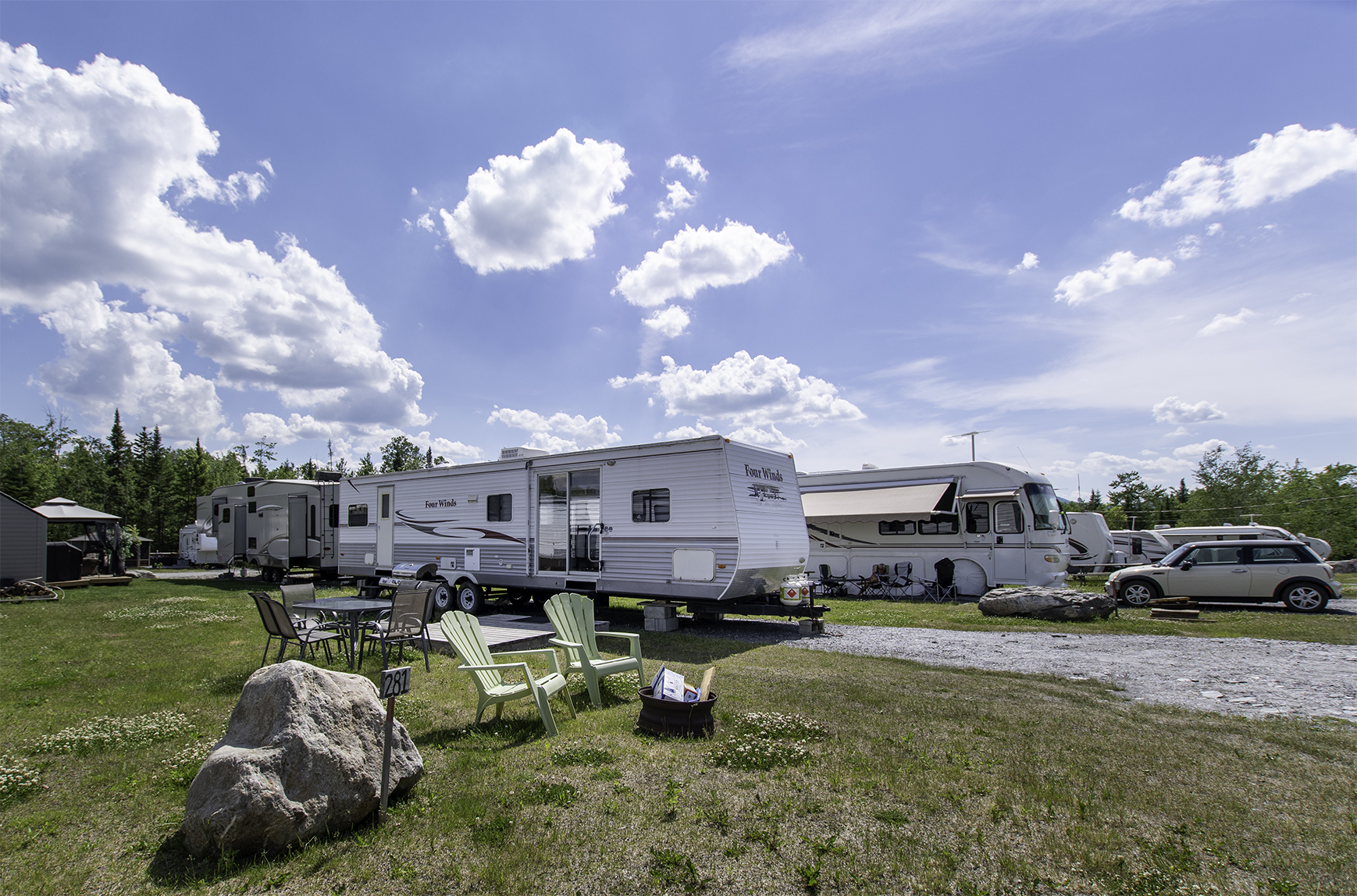 Location de roulotte – Camping Magog Orford