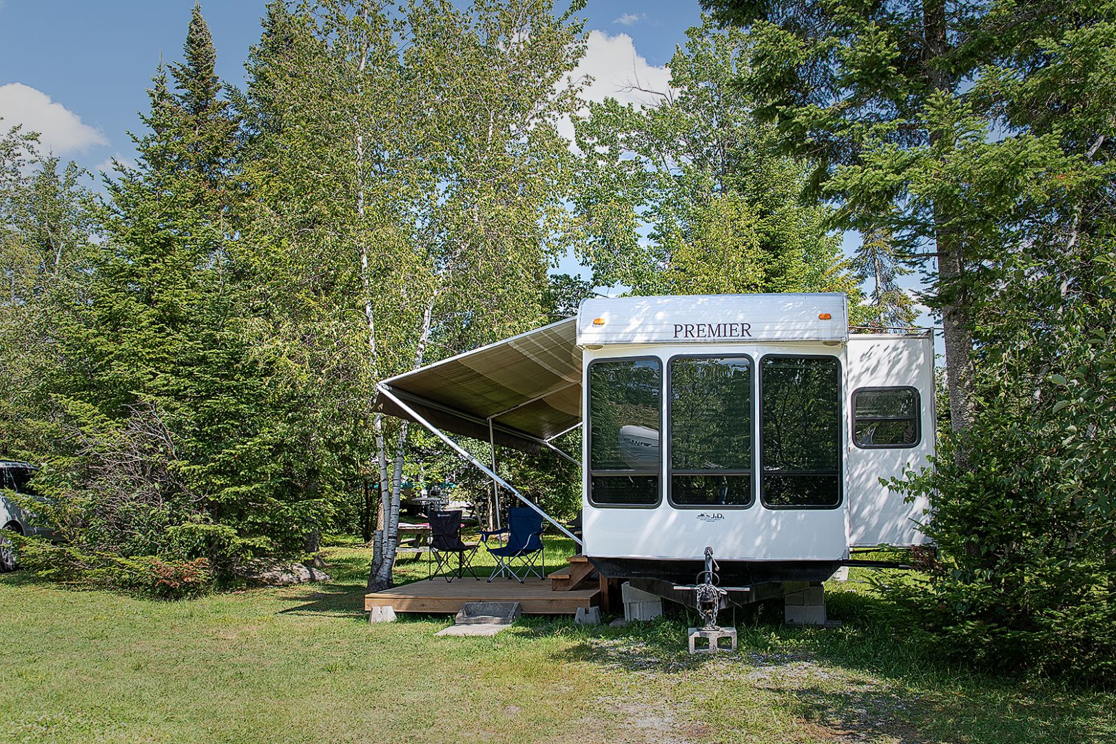 Location de roulotte - Camping Magog Orford